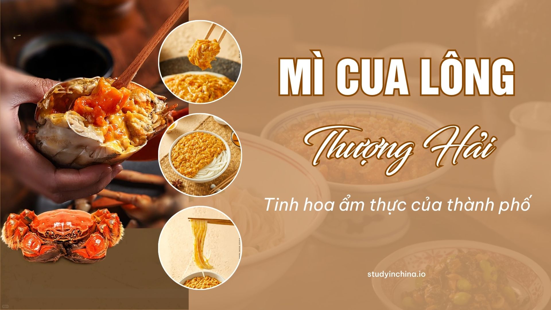 MÌ CUA LÔNG THƯỢNG HẢI - TINH HOA ẨM THỰC CỦA THÀNH PHỐ