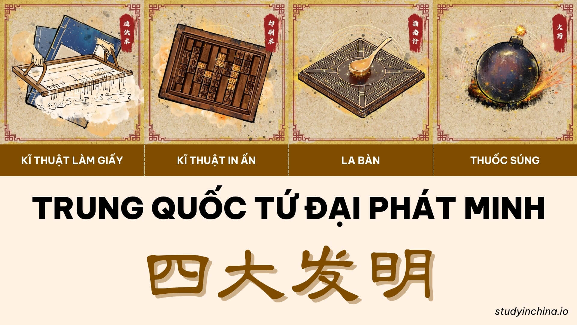 The Four Great Inventions of Ancient China